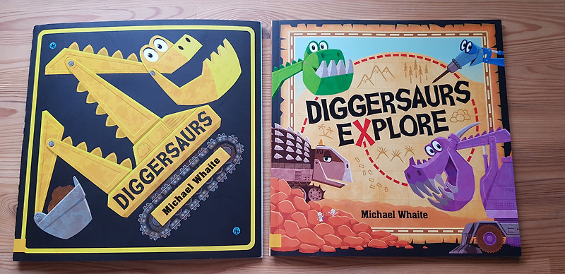 Diggersaurs 시리즈: 남아 취향 저격용 원서2