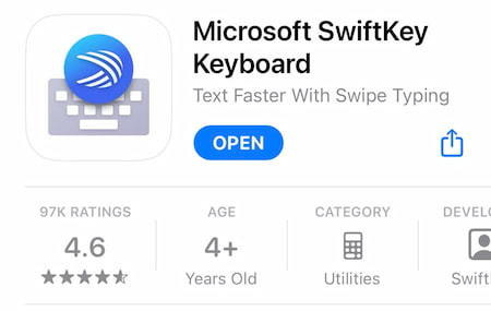 MS, SwiftKey 키보드 iOS용 개발 재개 공지