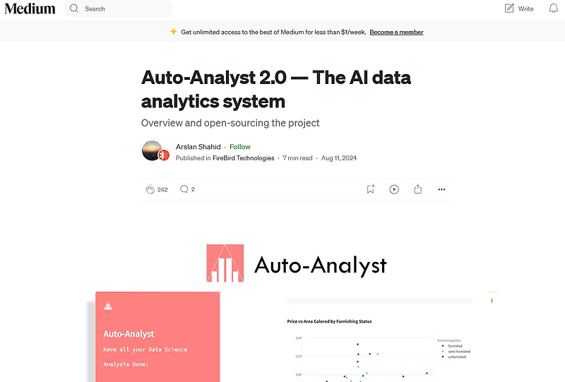 [LLM][Python] Auto-Analyst Review