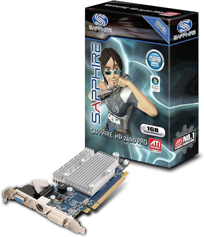 AMD 라데온 HD 2400 Pro 그래픽카드 드라이버 다운로드 방법