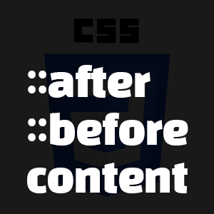 ::before ::after content에 대해 쌉 이해 가능