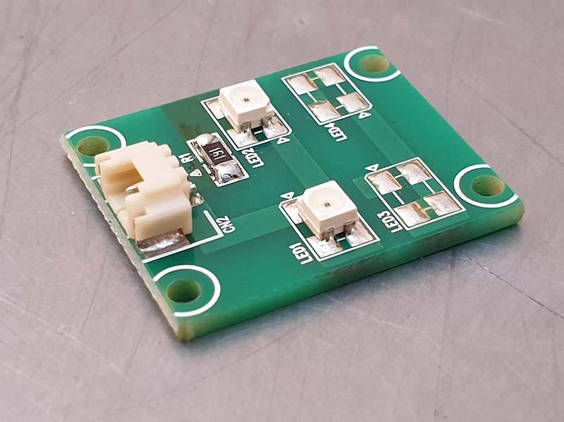 PCB BOARD 적외선 LED Modules 2iR BOARD 코맥스 안면인식 바이오 로비폰 iR DRC-BIOL DRC ...