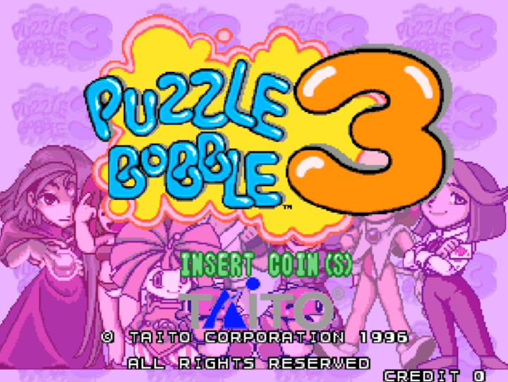 퍼즐버블3 (Puzzle Bobble 3) 게임하기