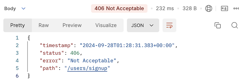 HttpMediaTypeNotAcceptableException - No acceptable representation