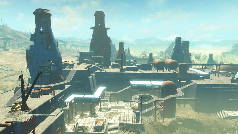 누카-콜라 음료 공장(Nuka-Cola bottling plant)