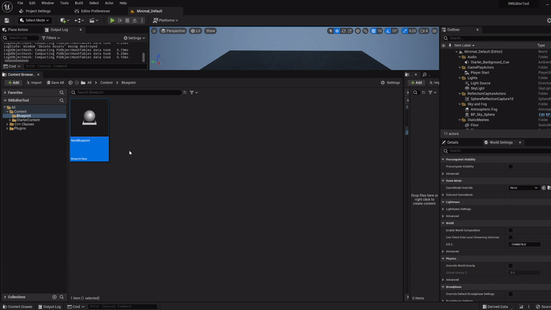[UE] Asset Editor Tool 1: Asset 복제 기능의 Editor 만들기
