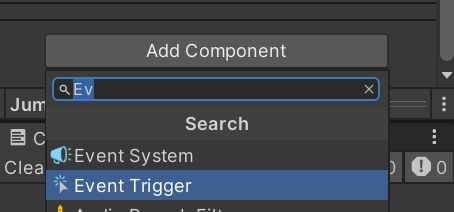 [TIL] Unity Event Trigger