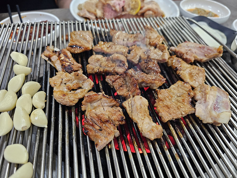 [경북/포항] 여전히 맛있는 "신대전 참숯 돼지갈비"