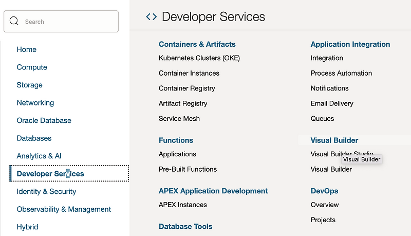 OCI DevOps - Project 생성 및 Source repository 사용