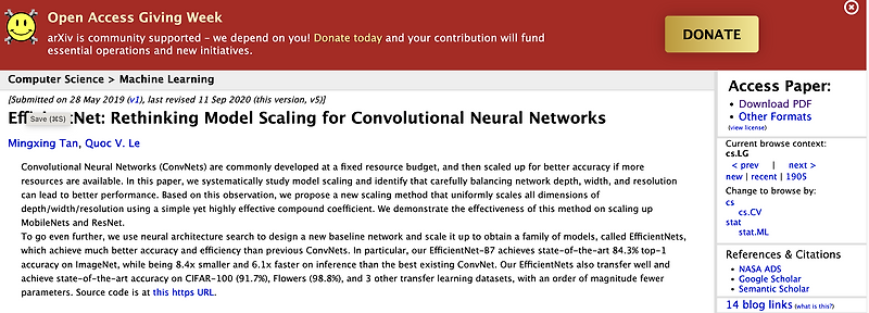 [딥러닝] 마구잡이 개발에 지쳤다면... Google, EfficientNet (2019)