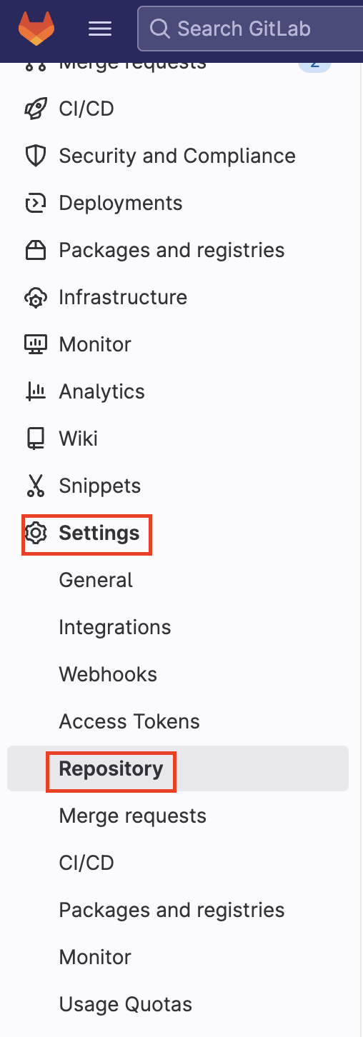 [gitlab] 레포지토리 디폴트 브랜치 설정하는 방법 by bskyvision.com