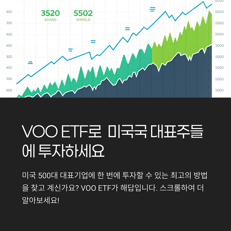 무엇을 투자할 지 자신이 없으시면, 미국 전체를 사세요 - VOO ETF