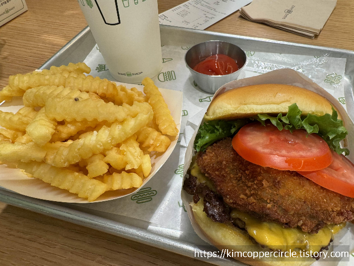 [서울 영등포] SHAKE SHACK 쉐이크쉑 여의도 IFC몰점 쉑쉑버거 맛집