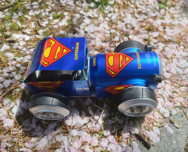 슈퍼 히어로 에디션으로 탄생한 사이다,슈퍼맨