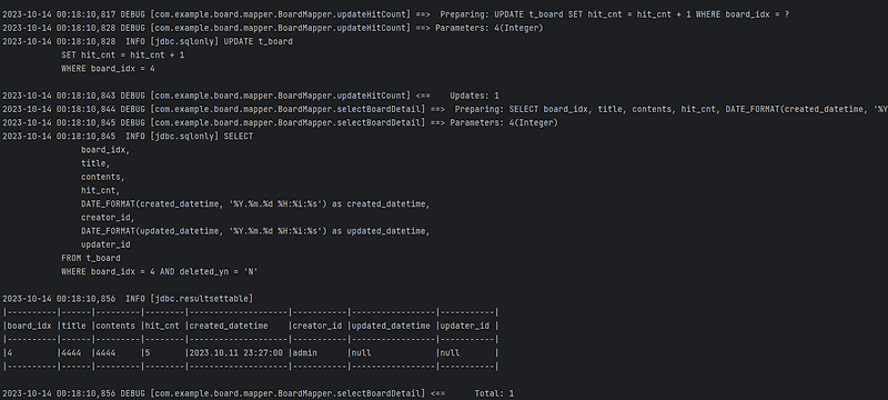 [SpringBoot] -Logback 사용하기 - (Slf4j, log4jdbc, p6spy)