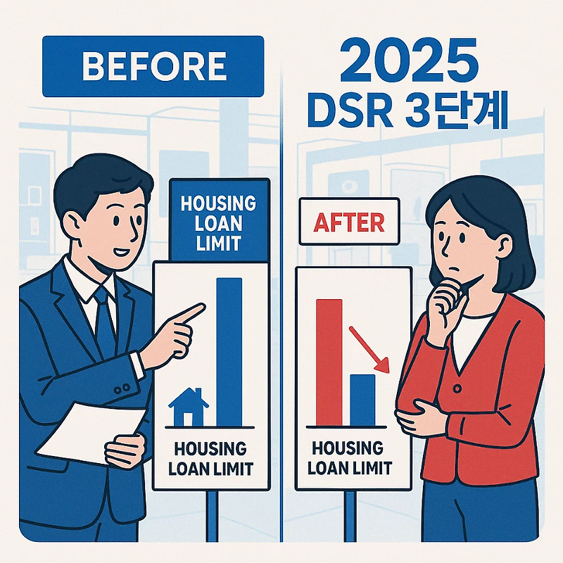 7월부터 수도권 주담대 한도 '최대 3,300만 원' 줄어듭니다! DSR 3단계 전면 시행
