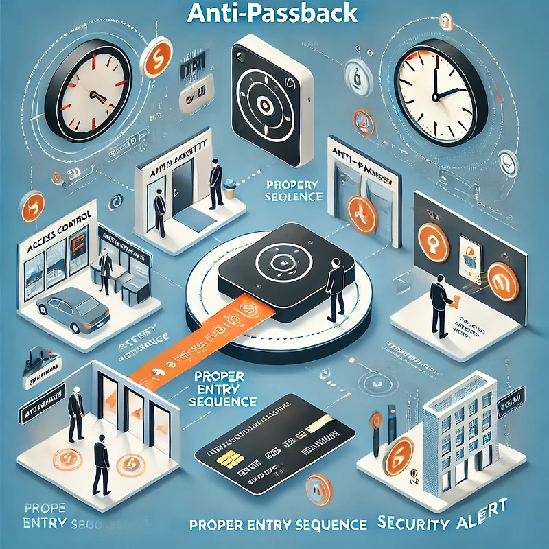 출입카드 시스템에서의 Anti-Passback 기능