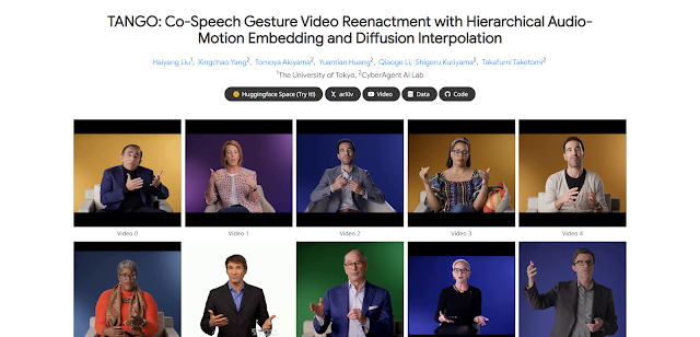 TANGO AI로 만나는 새로운 차원의 제스처 동영상