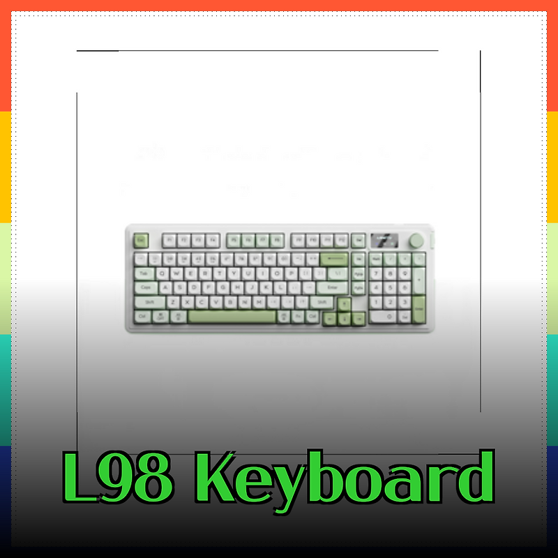 PYHO 무선 기계식 키보드 L98: 3모드 연결과 저소음 타이핑의 완벽 조화!