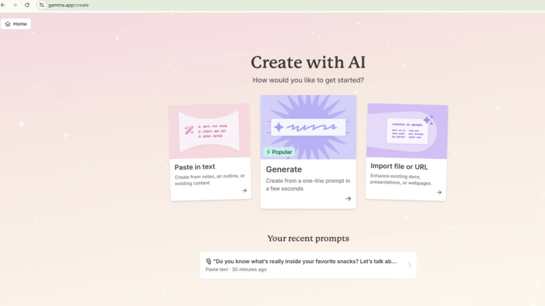 GENSPARK AI 와 GAMMA AI 사용후기