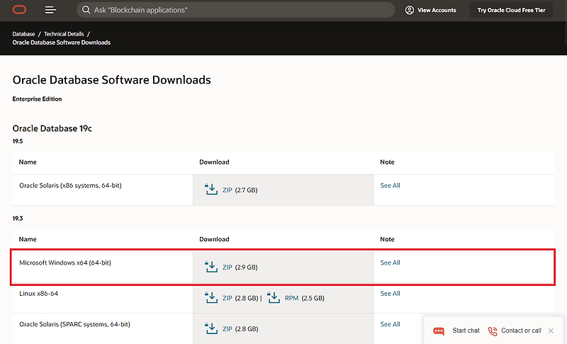 [Oracle] 오라클 DBMS 다운로드 및 설치