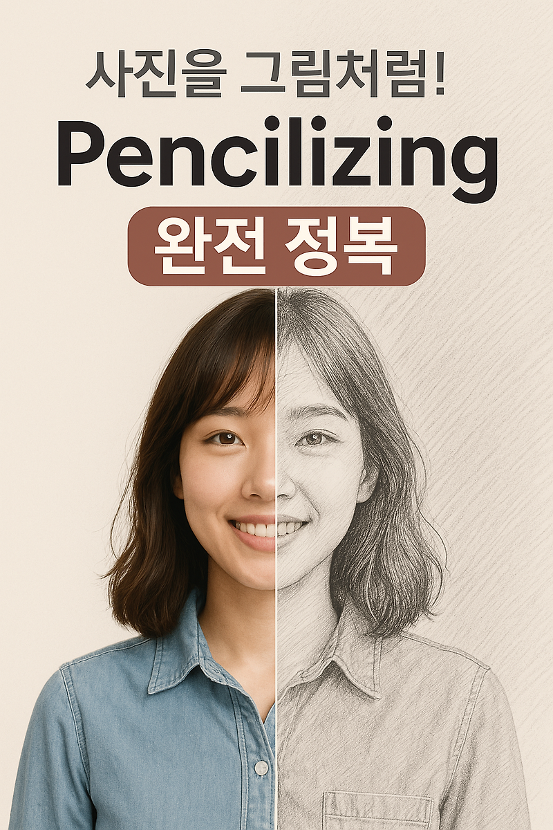 Pencilizing이 뭐길래? 사진을 그림처럼 바꾸는 AI 기술의 모든 것