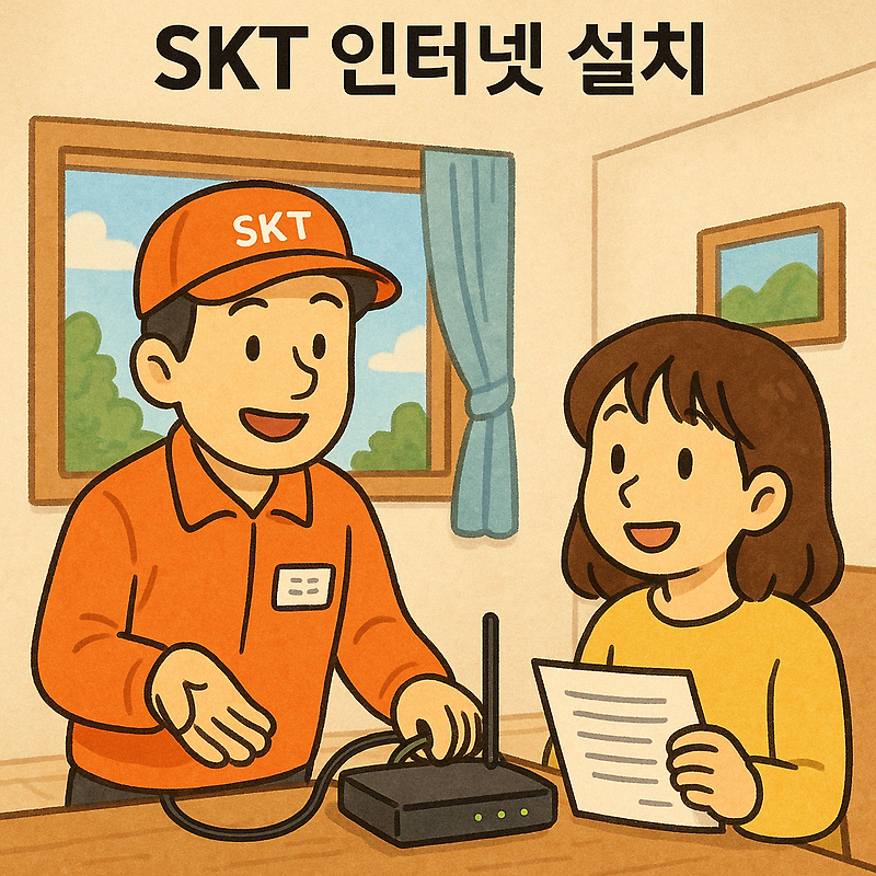 📡 SKT 인터넷 설치 과정은 어떻게 될까? 설치 전에 꼭 알아야 할 꿀팁 공개!