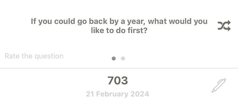 Question Diary 240222THU: Q703