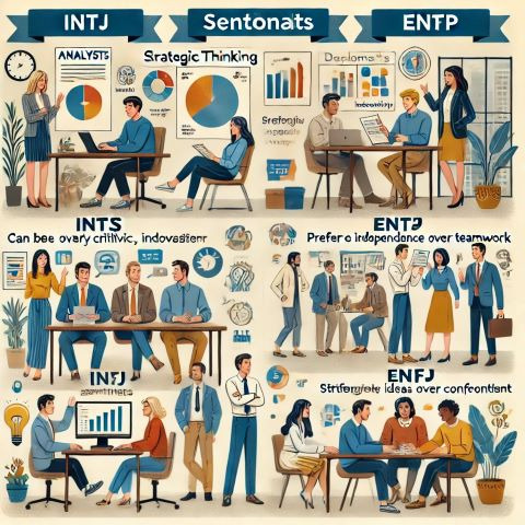 30~40대 직장인을 위한 MBTI별 업무 스타일 분석