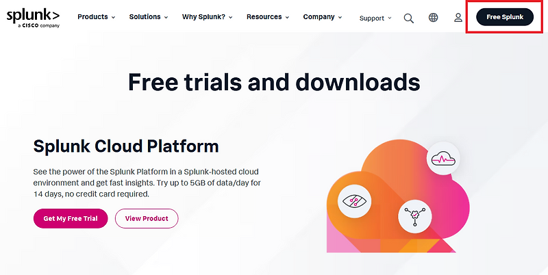 1. SPLUNK 평가판 및 무료 설치 방법