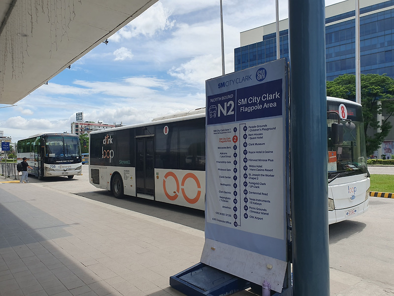 [앙헬레스] 클락 루프 버스(Clark Loop Bus)