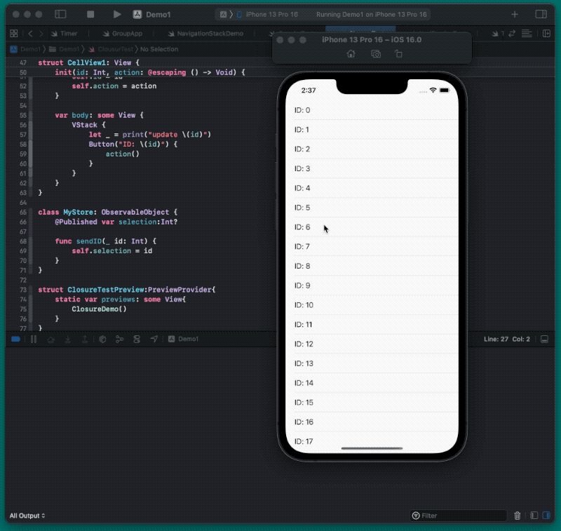 SwiftUI 뷰 업데이트를 반복하지 않는 방법