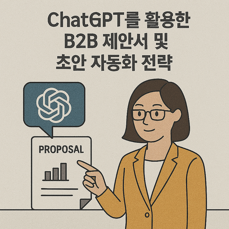 ChatGPT를 활용한 B2B 제안서 초안 자동화 전략