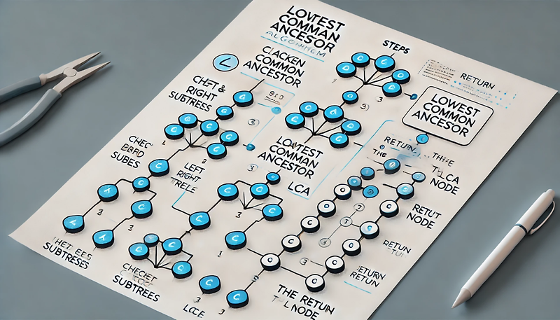 [Algorithm/알고리즘] LCA - 최소 공통 조상 알고리즘 이해하기