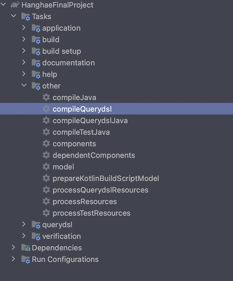 TIL QueryDSL 5.0.0 적용하기 230206 :: 개발자가 된 핏짜
