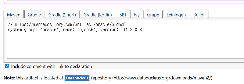 Springboot Gradle Project Ojdbc6 연동하기 — 일상에 개발 더하기