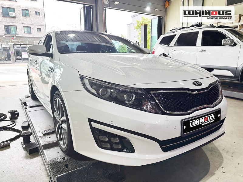 K5 터보 커스텀 준비엘 듀얼가변배기 머플러튜닝 대전흡배기튜닝 루미노스