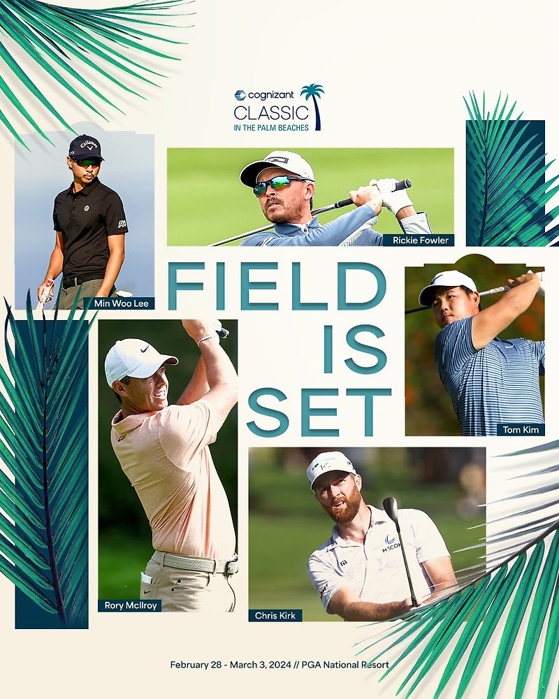 3월 첫 주 월드와이드 프로골프 토너먼트..PGA, LPGA, DP월드, JLPGA 등