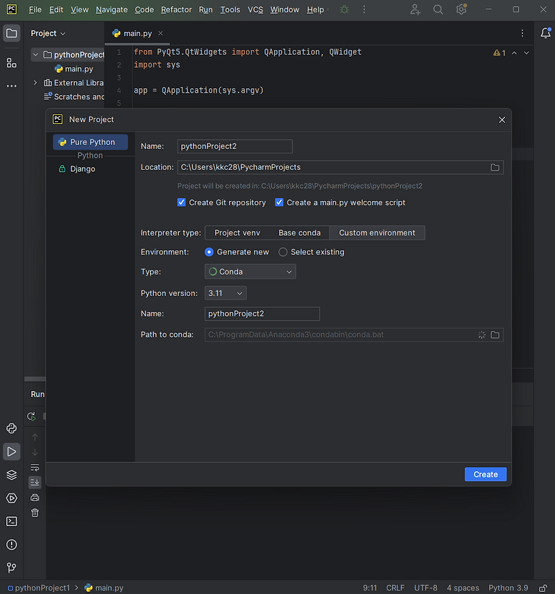 1. PyQt란? _ PyQt와 친해지기 :: 천천히 꾸준히