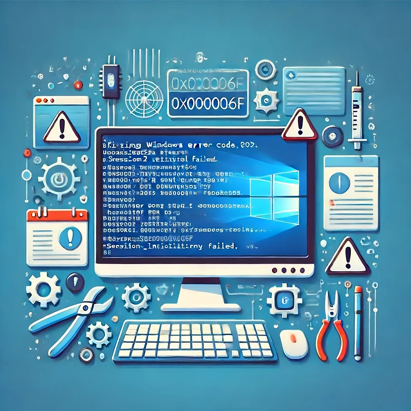 윈도우 블루스크린 오류 코드 0x0000006F: SESSION3_INITIALIZATION_FAILED 원인/해결방법