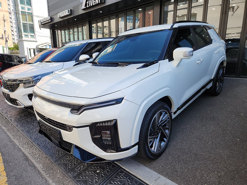 KGM 엑티언 신형 대구 신차 썬팅 지벤트 RV90 반사 :: OTL