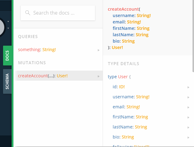 Create Account Resolver
