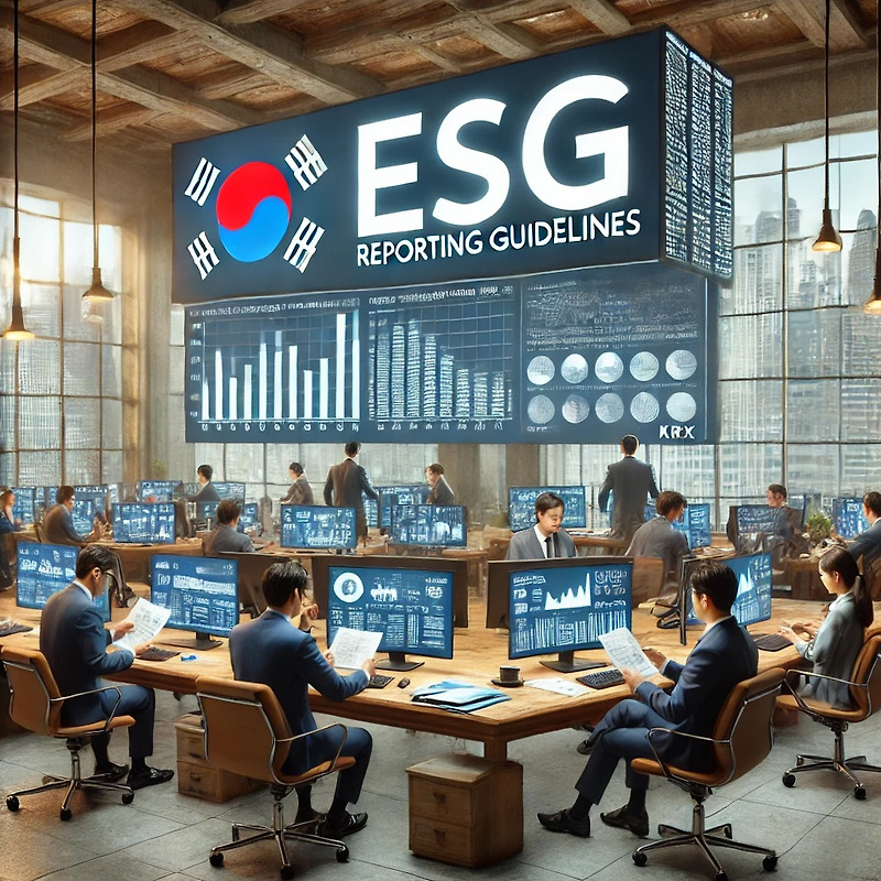 "ESG 정보 공개 가이던스" , 상장회사 필독 사항