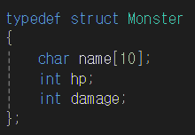 [C언어 #7] 구조체 (struct, typedef)