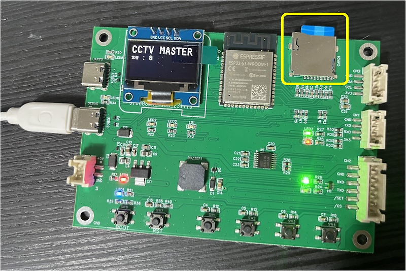[ESP32S3] sd-card 예제 테스트 (idf v4.4)
