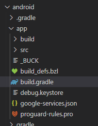 [react-native 에러]> Task :app:mergeDebugJavaResource FAILED