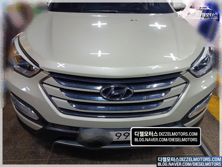 싼타페 DM/클리닝 셋트 작업 방문-인젝터 클리닝,인젝터 볼트 정상화 작업,흡기 클리닝,밸브 클리닝,DPF 탈거 클리닝,BBN 카본 수소 클리닝