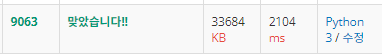 [백준/baekjoon] 9063번 대지 python(파이썬)