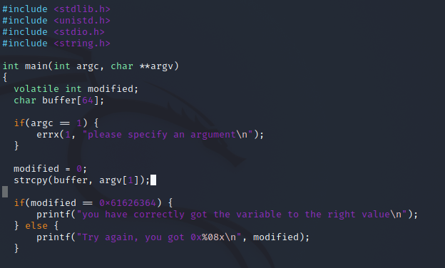 Protostar - stack 1 — taktaks