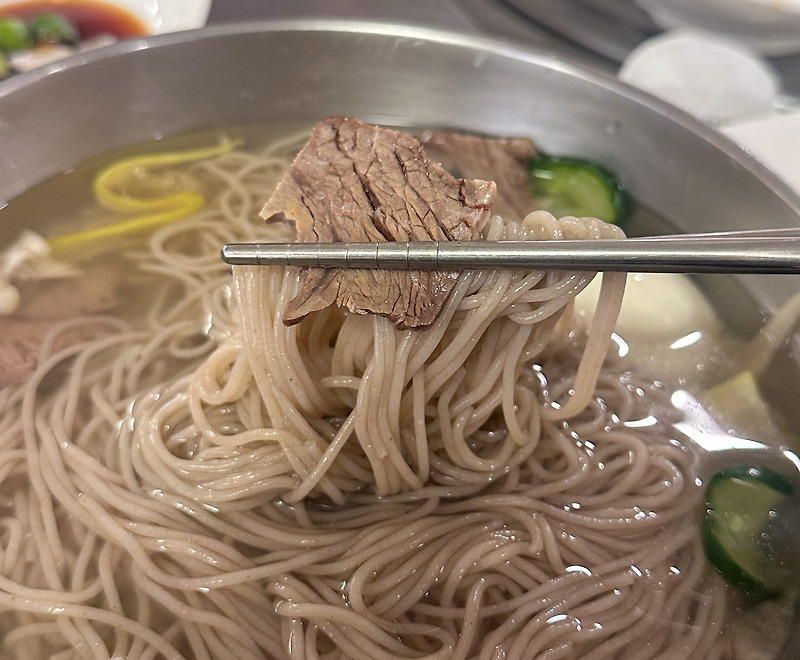 🥢 영등포 평양냉면 맛집, 정인면옥 본점 방문 후기 — 녹두전과 함께한 미슐랭 선정의 정갈한 한 끼